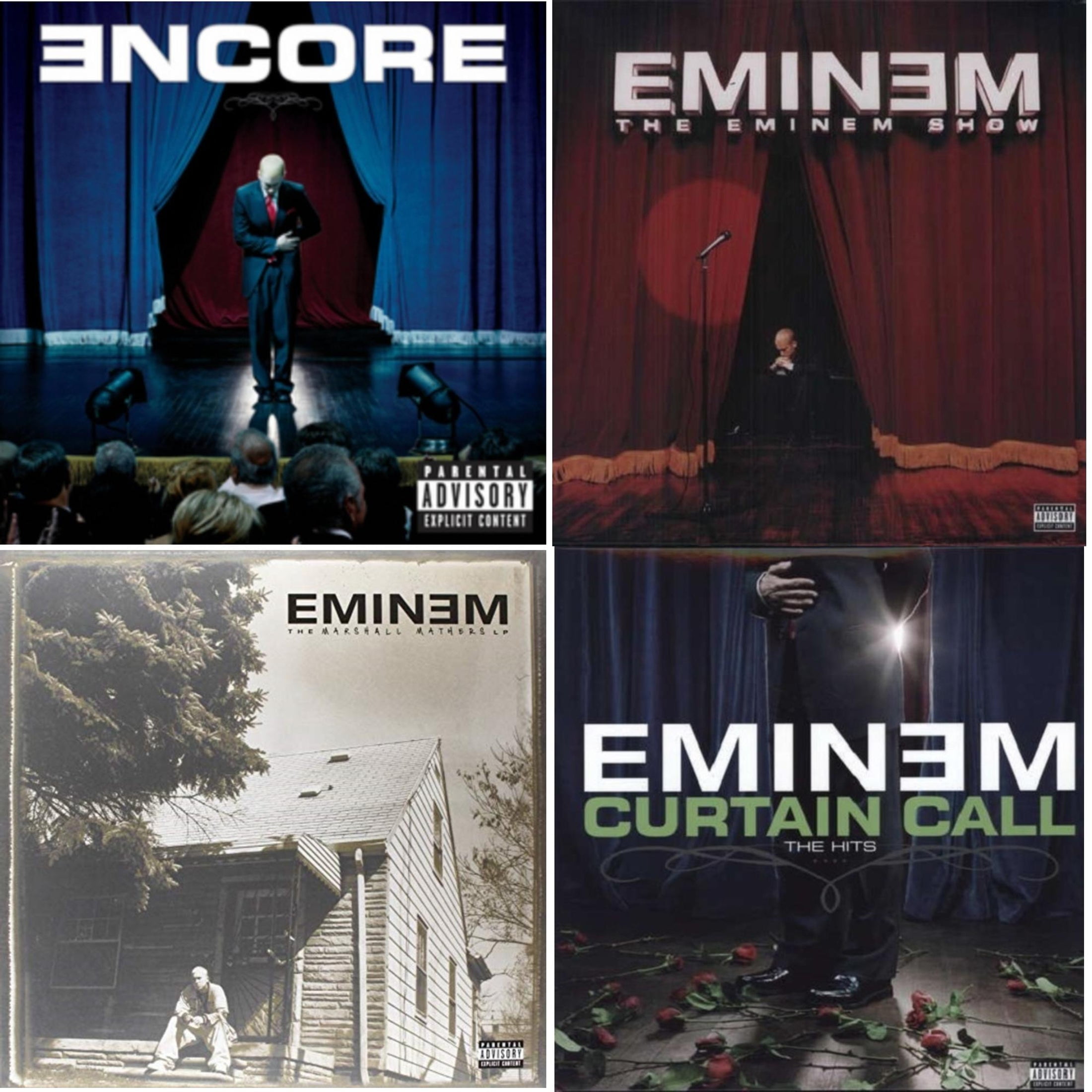 Encore & Eminem Show & Marshall Mathers LP & Curtain Call: Hits - Walmart.com