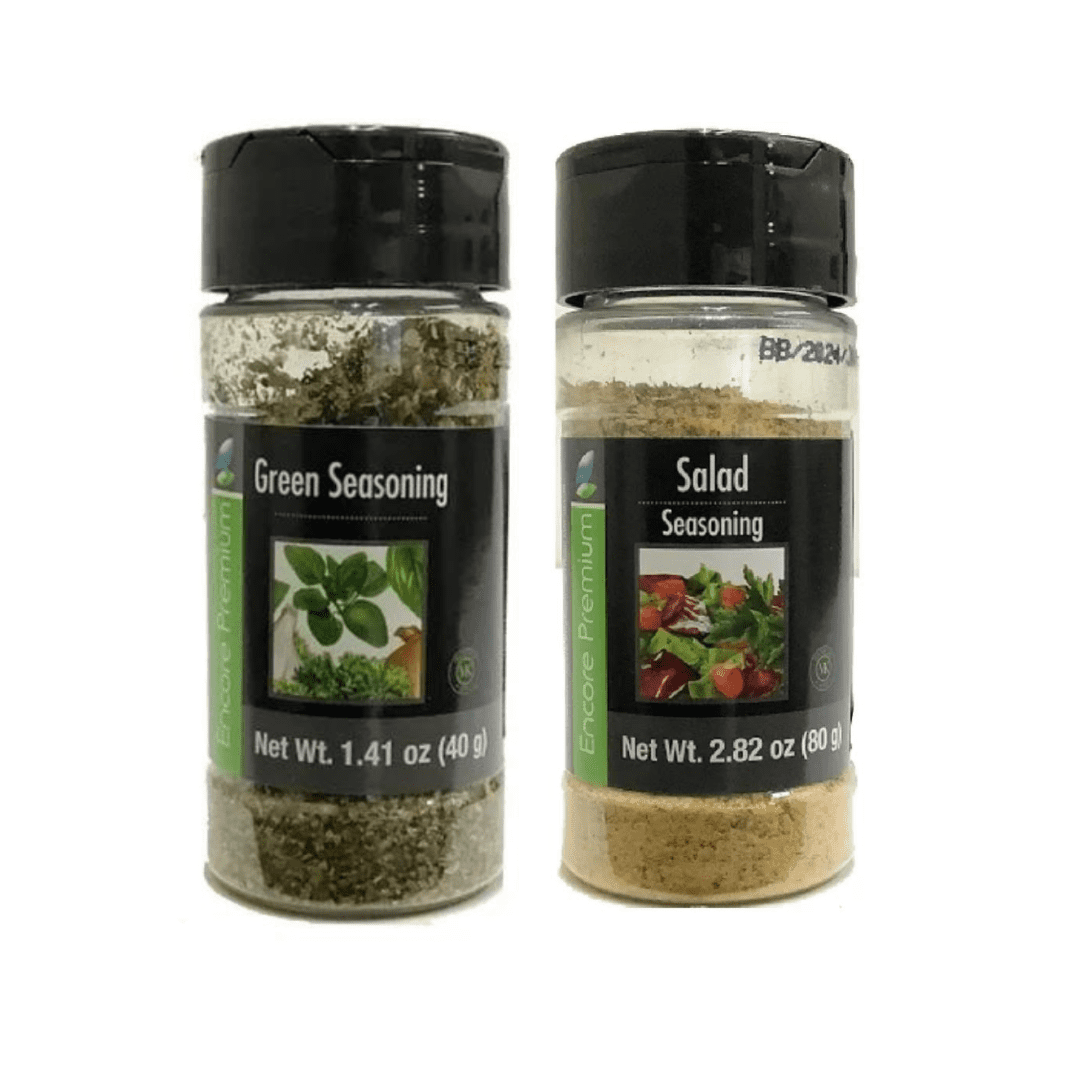 Encore Green Seasoning & Salad Seasoning 2 Pack - Walmart.com
