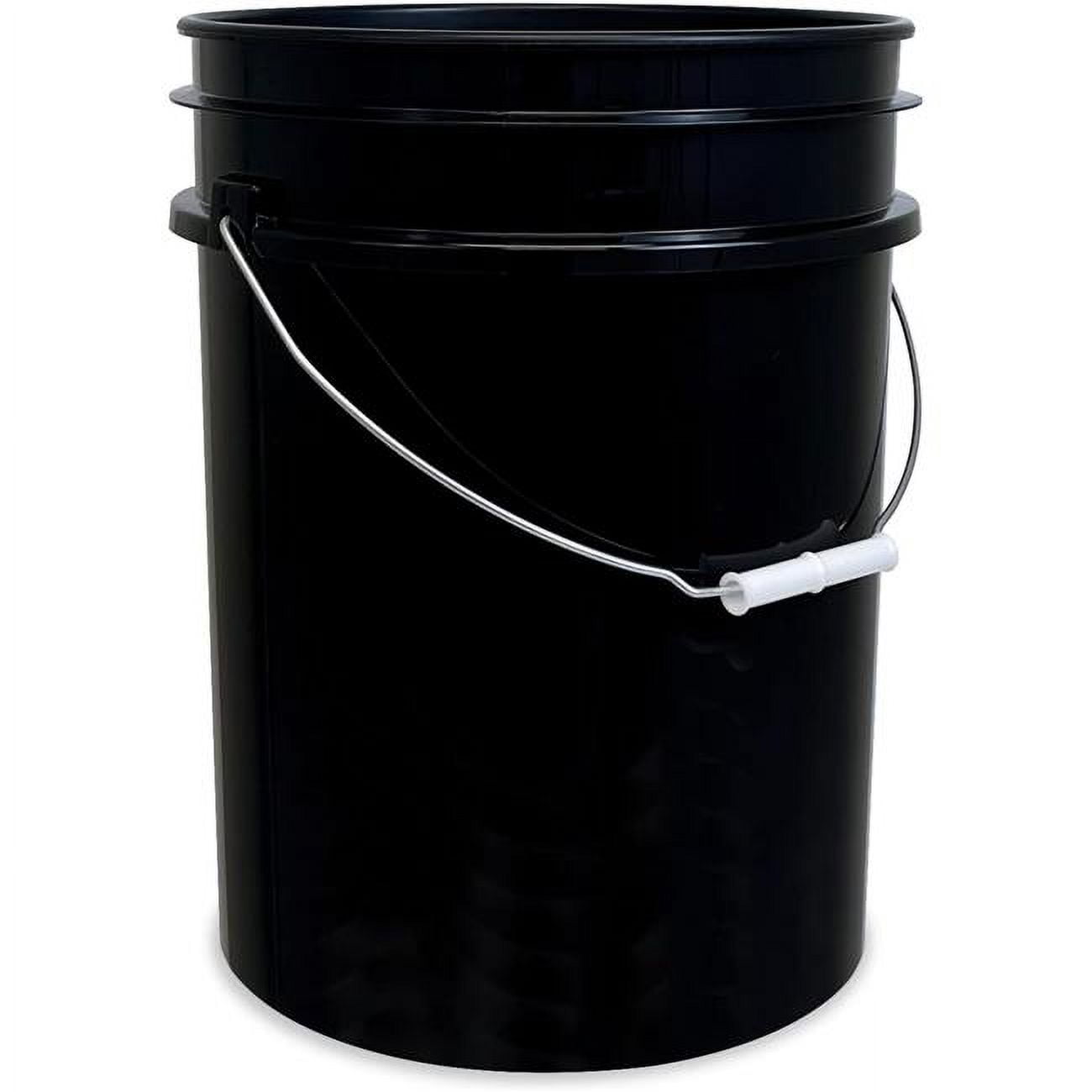 Encore Plastics 1046704 5 gal 0.90 Mil K Ecoblend Bucket, Black ...