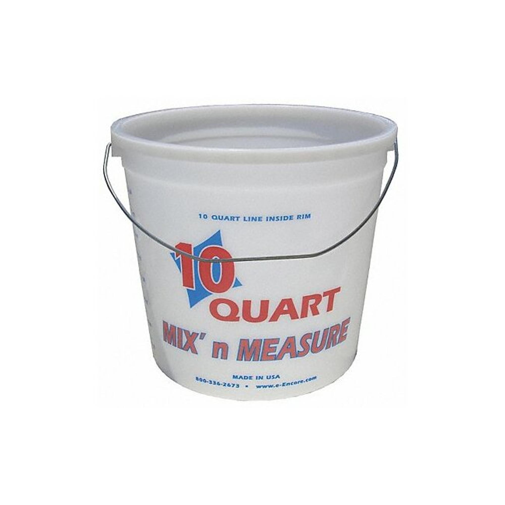 Encore 20325 Clearvue Ringfree Pail, 10 Qt - Walmart.com