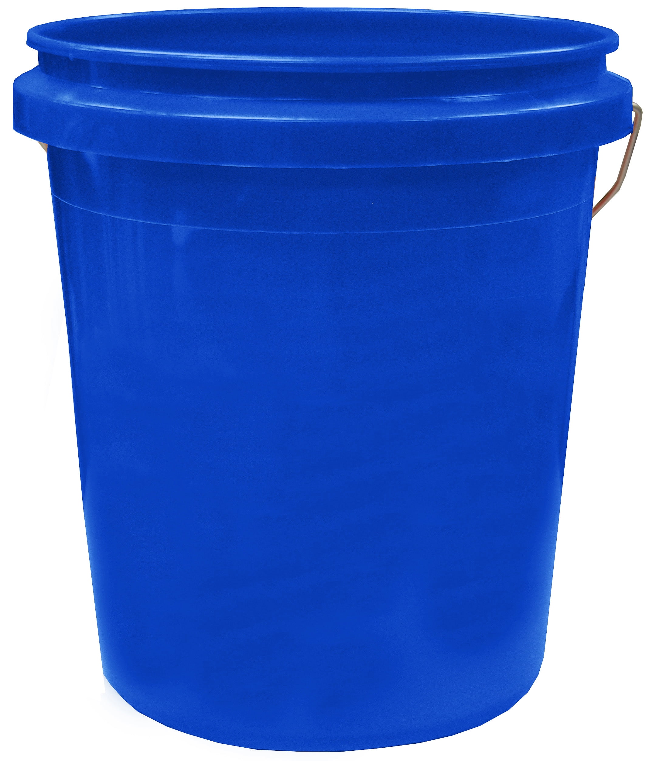 Encore Plastics Corp. 5 Gallon Plastic Pail/ Bucket, Dark Blue ...