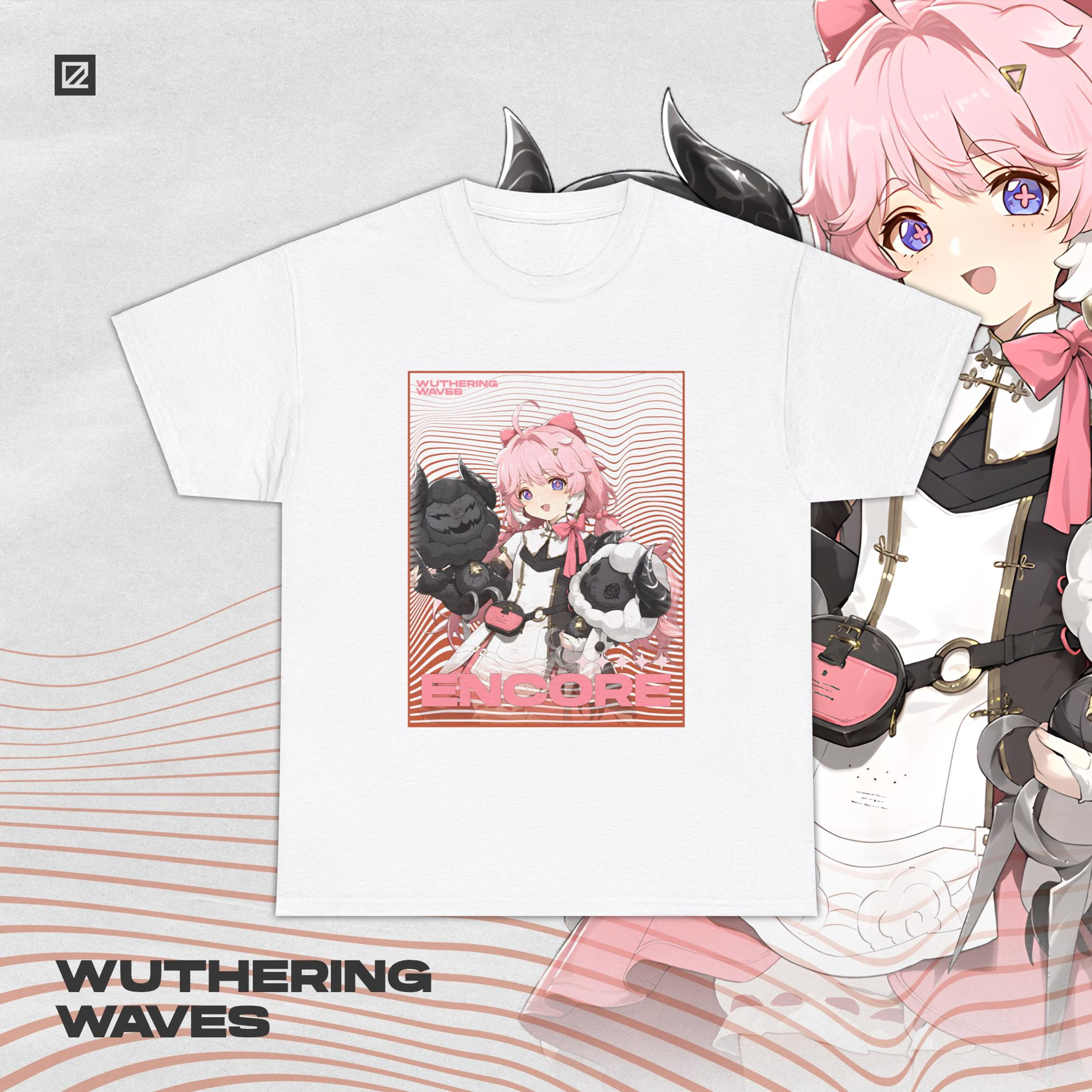 Encore Wuthering Waves Shirt Gacha Game Merch Fan Shirt Unisex Cotton ...