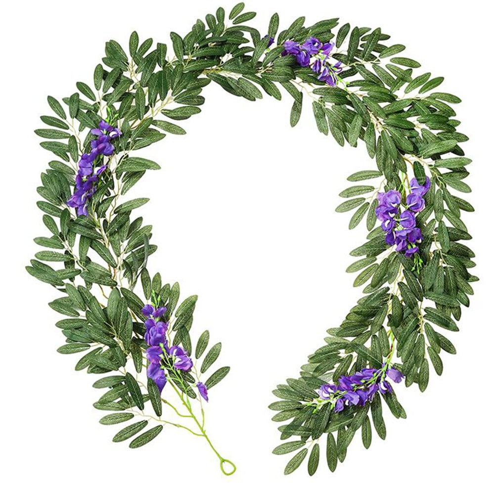 Encrypted Bayberry Leaf Vine Photography Props Simulated Plants Wrap ...