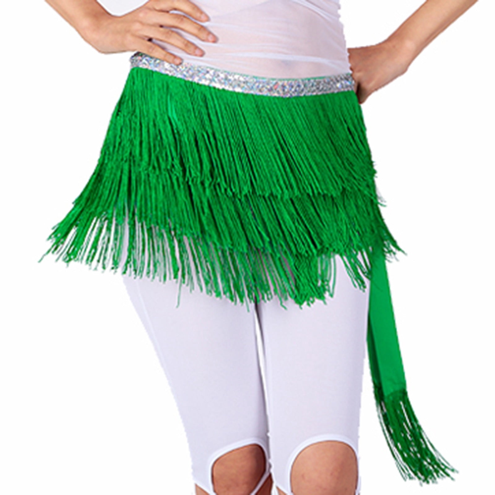 Encryption Tassel Waist Towel Towel Latin Dance Binding Tassel Lace Up ...