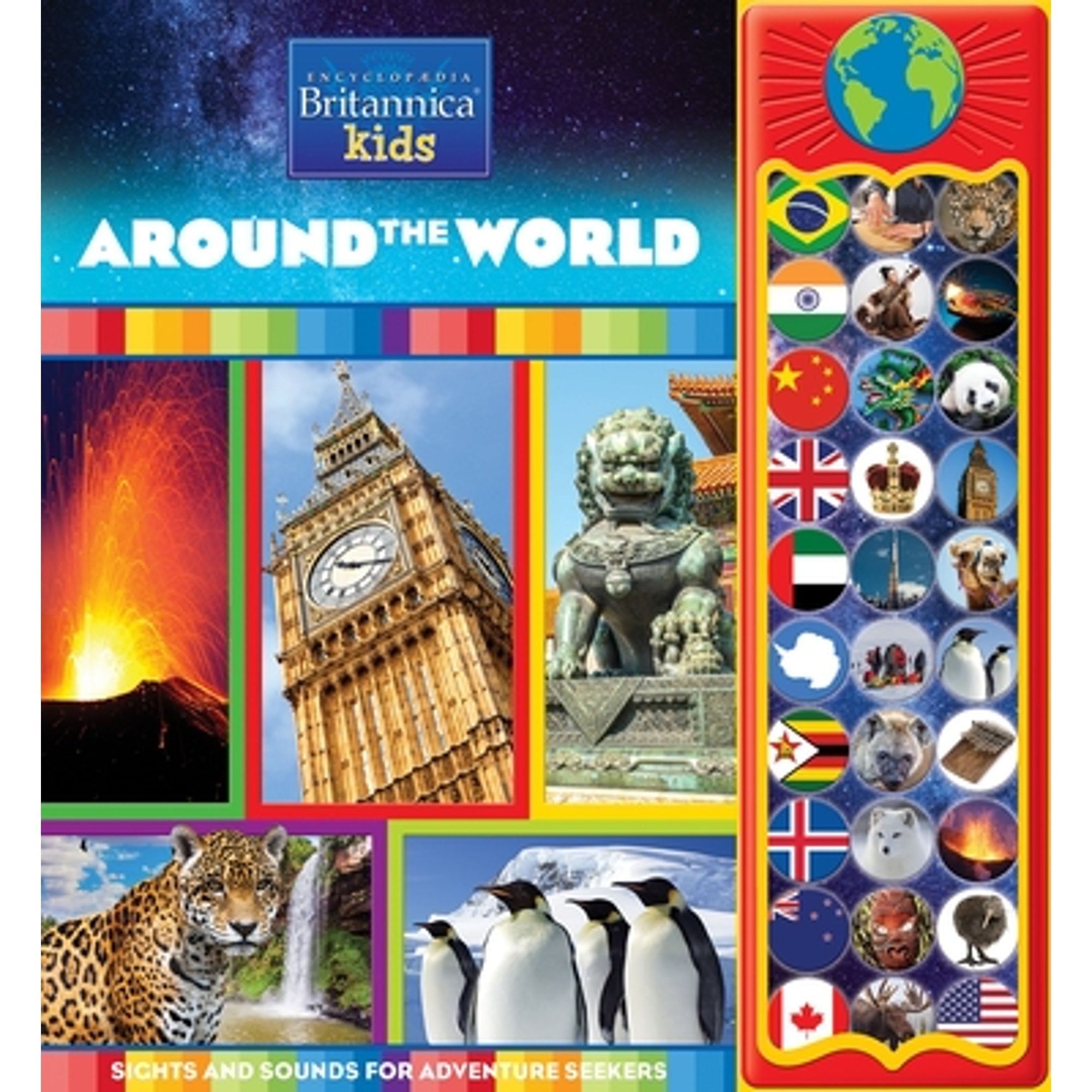 Pre-Owned Encyclopedia Britannica Kids: Around the World Sights and Sounds for Adventure Seekers ...