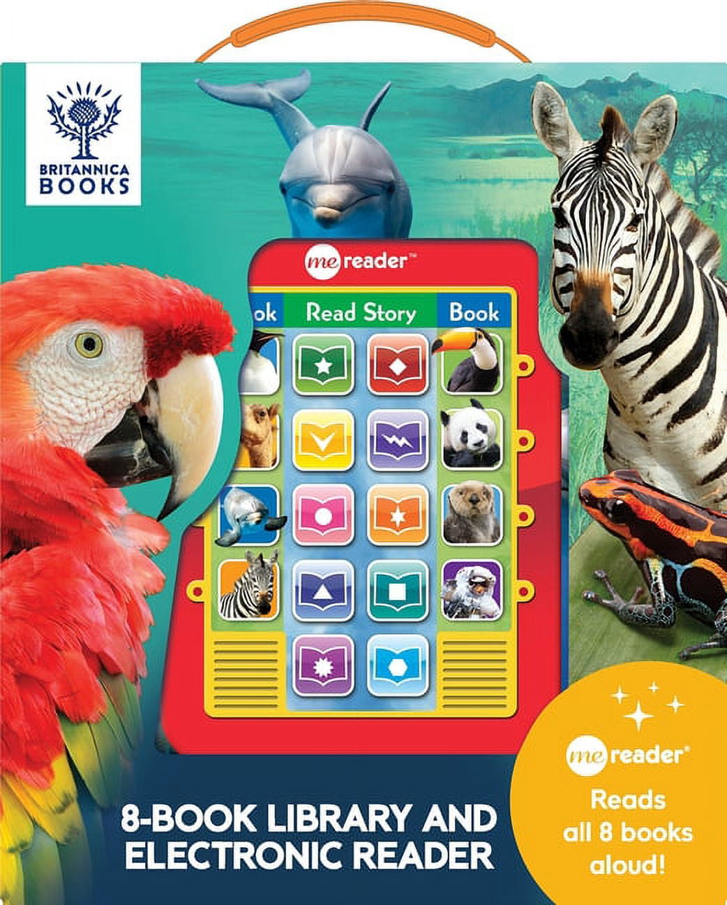 Encyclopedia Britannica Kids - Me Reader Electronic Reader and 8 Sound ...