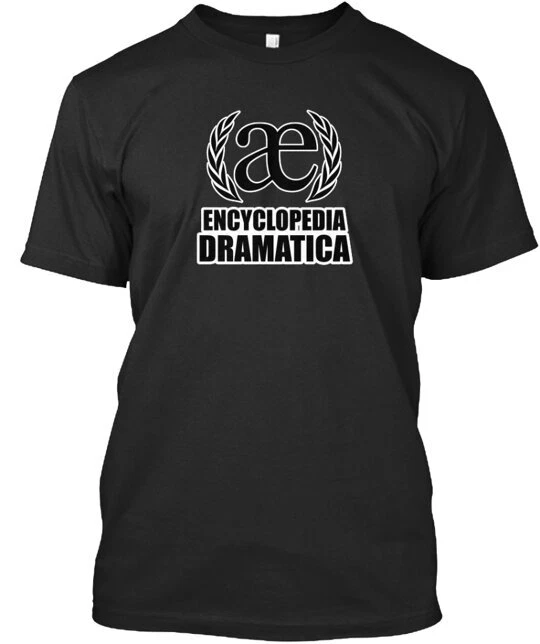 Encyclopedia Dramatica Logo T-Shirt Made in the USA Size S to 5XL - Walmart.com