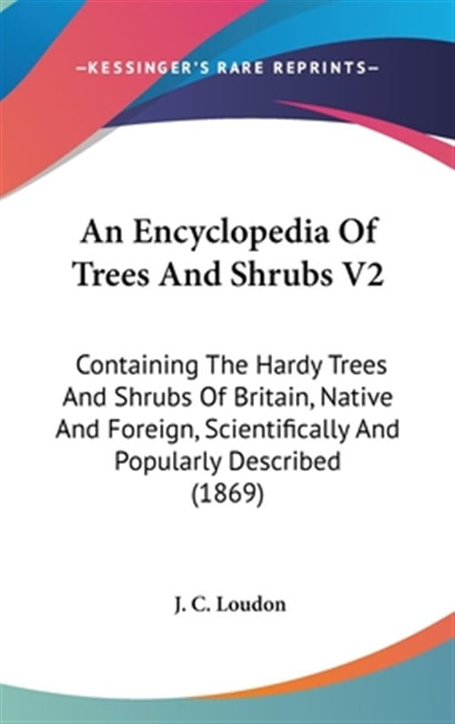 Encyclopedia Of Trees And Shrubs V2 Cont - Walmart.com