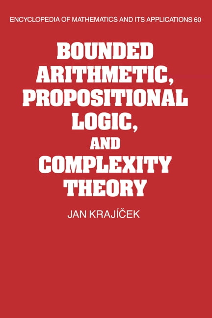 Encyclopedia of Mathematics and Its Appl Bounded Arithmetic ...