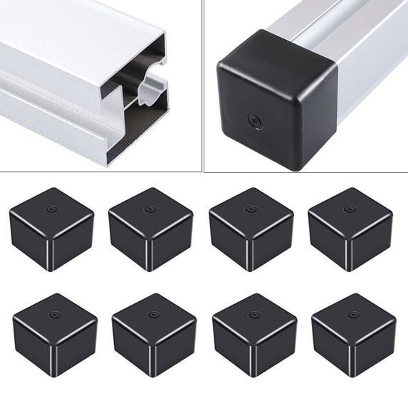 End Cap Cover Cap Solar Rail PV Profile 40x40 Finish Solar Rail ...