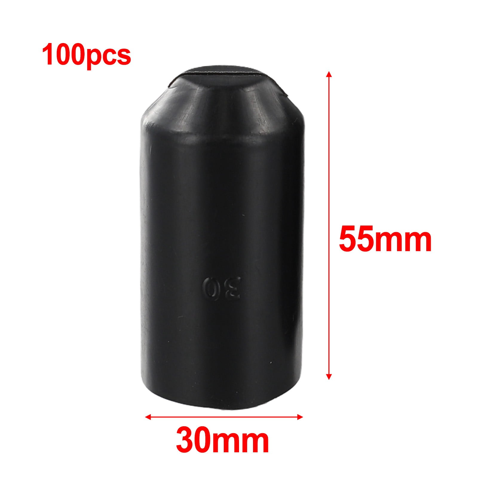 End Cap Warm Shrink End Cap 100pcs Cap Cool Shrink Tubing End Cap For ...