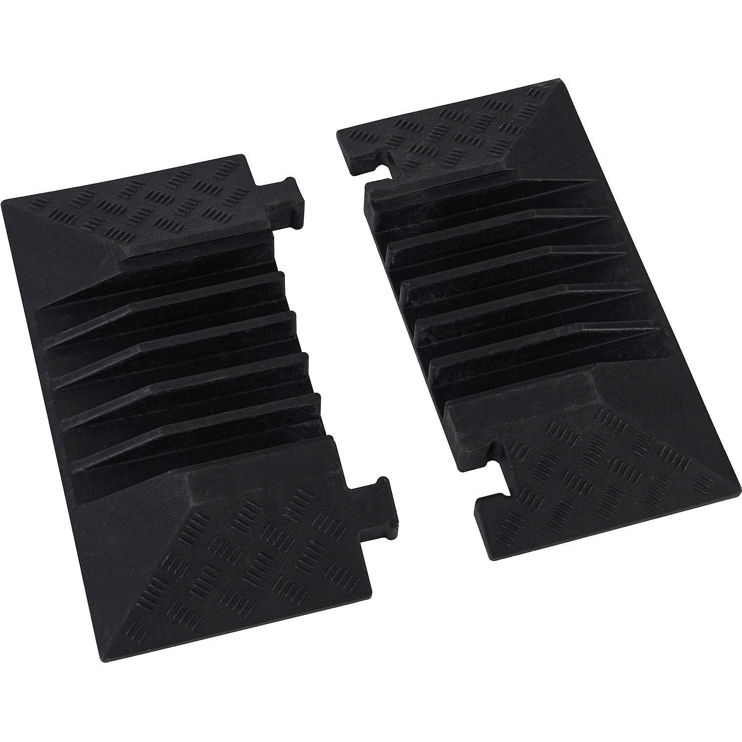 End Cap for Global Industria 5-Channel Industrial Cable Protectors ...