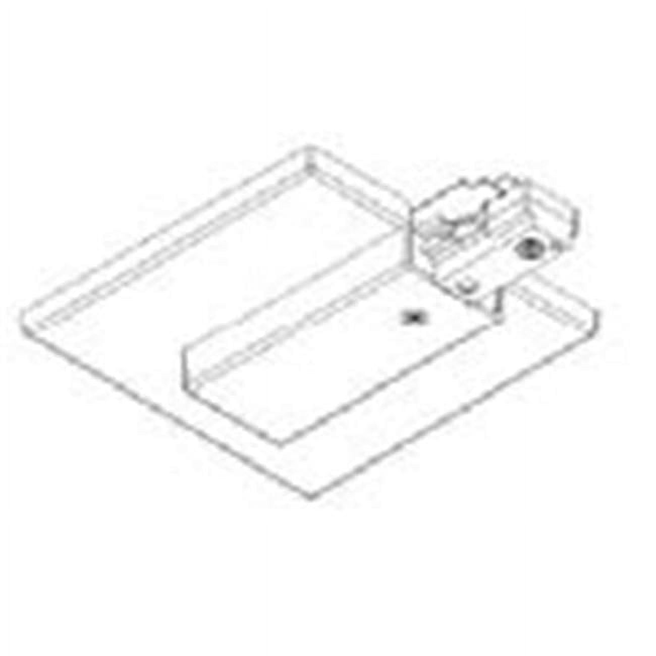 End Feed with Outlet Box Cover - White - Walmart.com