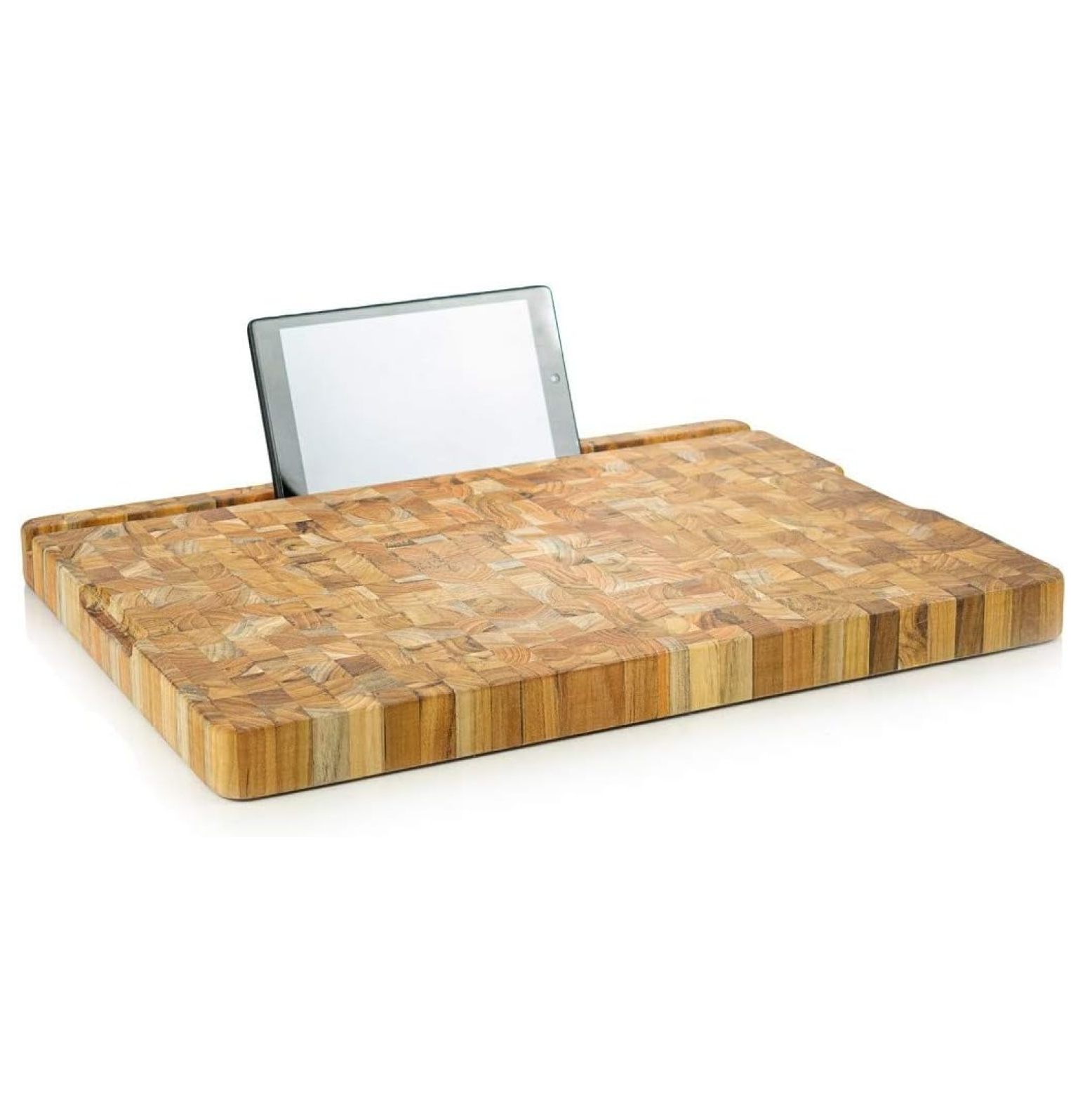 End Grain Large Smart Rectangular Cutting Board - Walmart.com