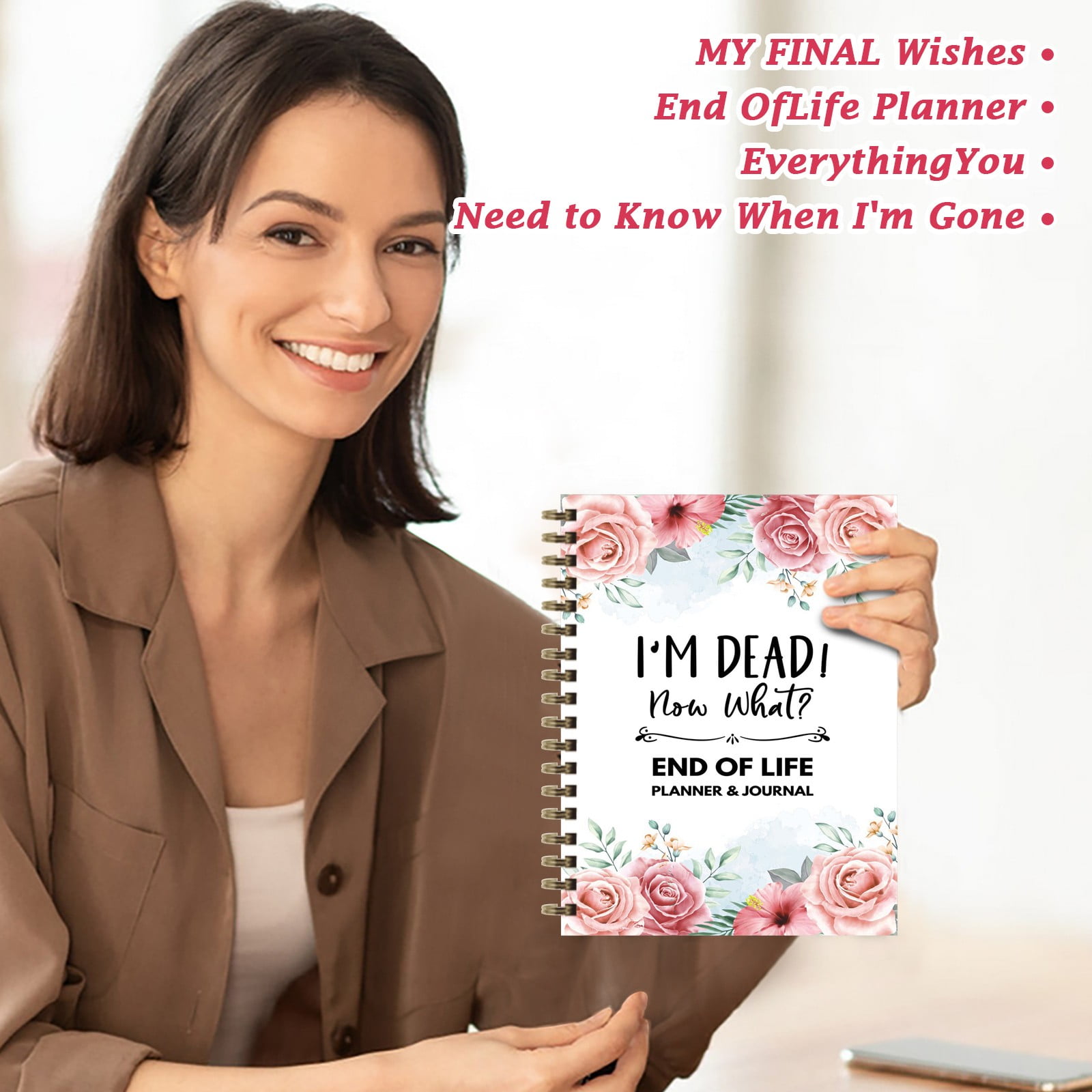 End of Life Organizer Planner with Pockets: Estate &Final Wishes Legacy ...