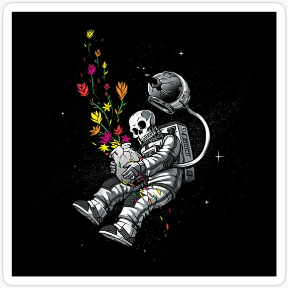 End Of Humanity Sticker Phone Decal Water Bottle Stickers Car Decals ...