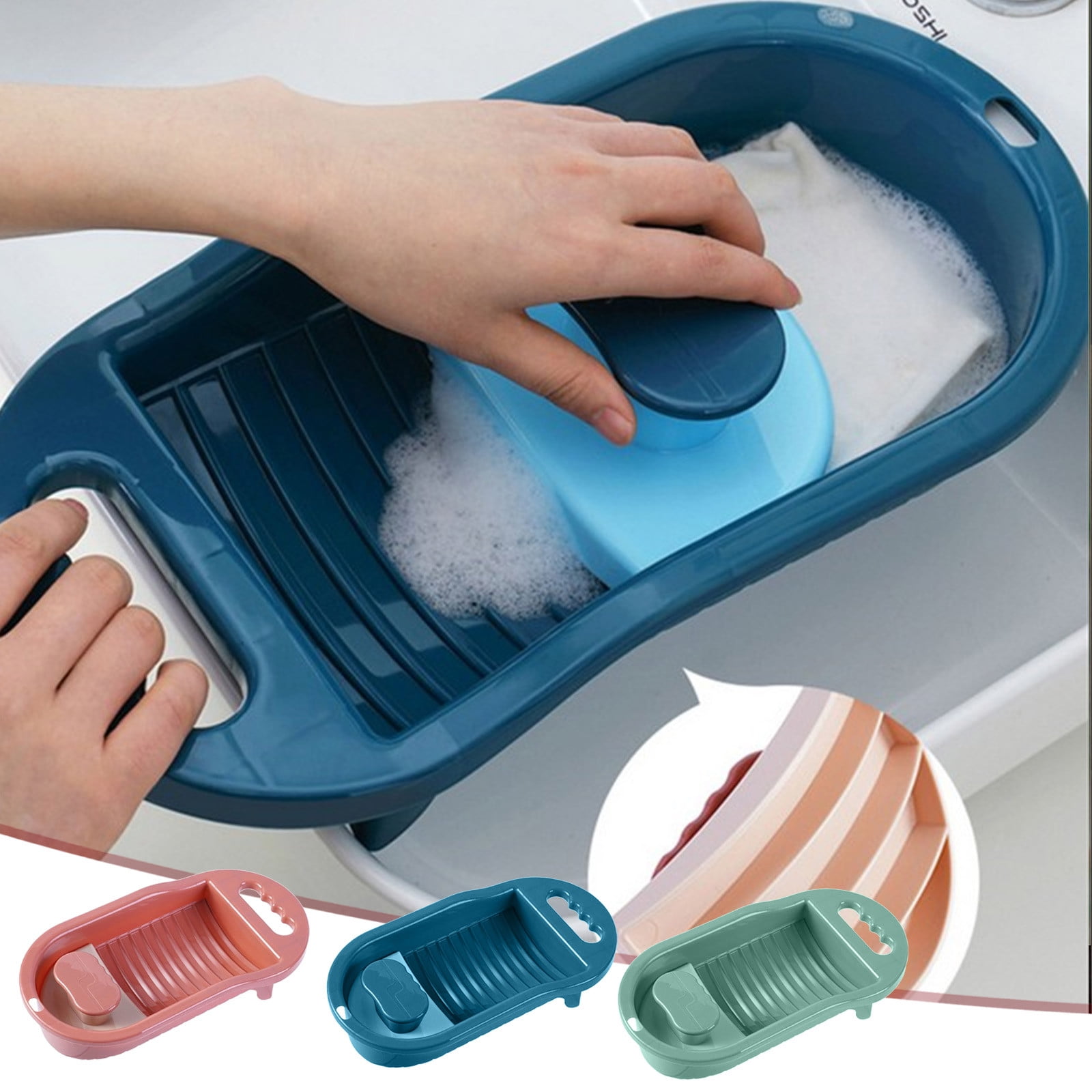 End of Season, Mini Laundry Basin, Underwear Washing Tool, Compact Hand ...