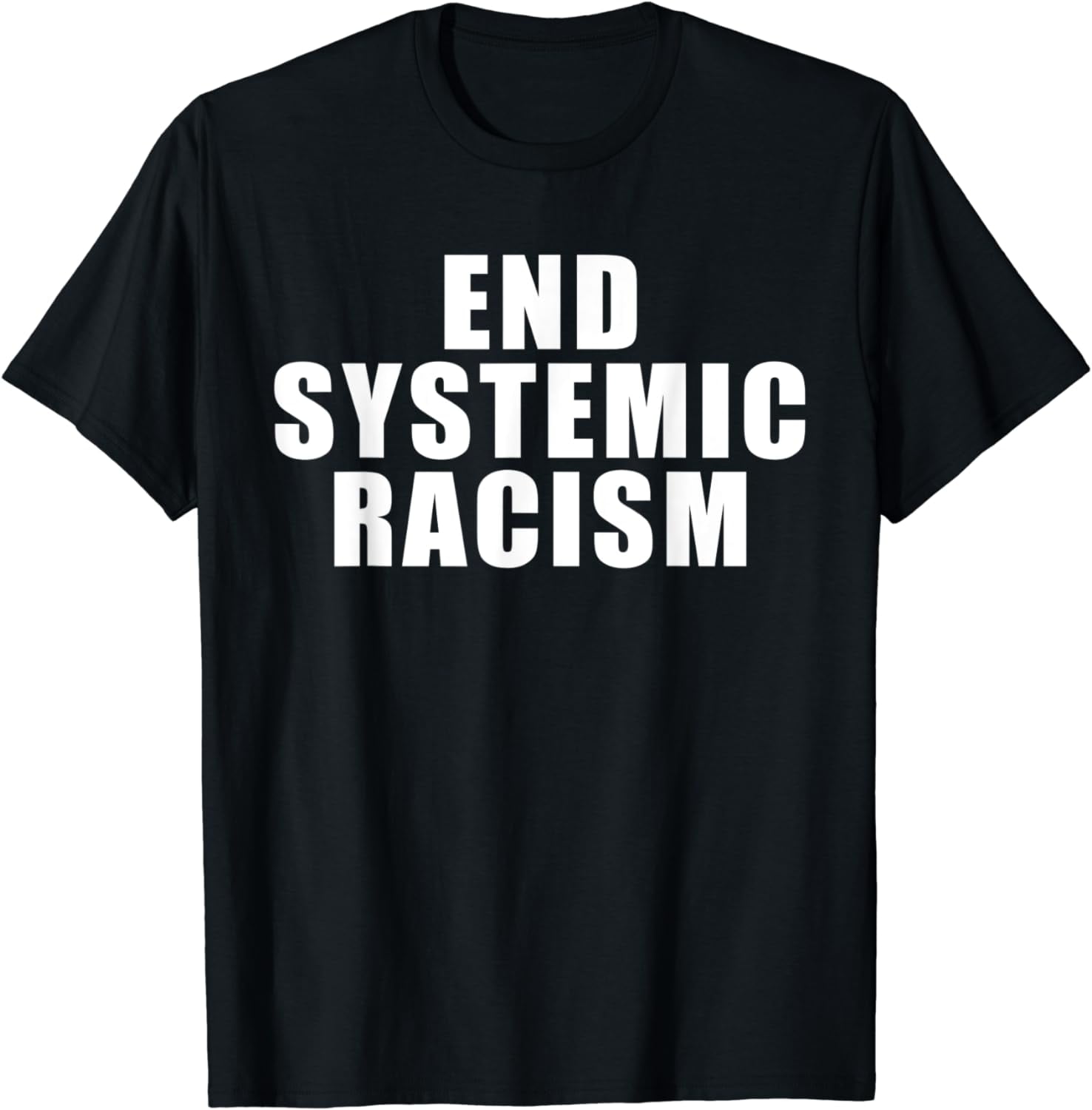 End Systemic Racism Stand Against American Hate And Violence T-Shirt ...