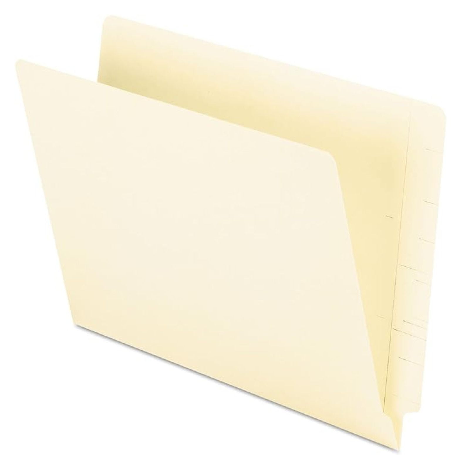 End Tab Folders, Full Tab, Letter Size, Manila, 100 per Box (H110D ...