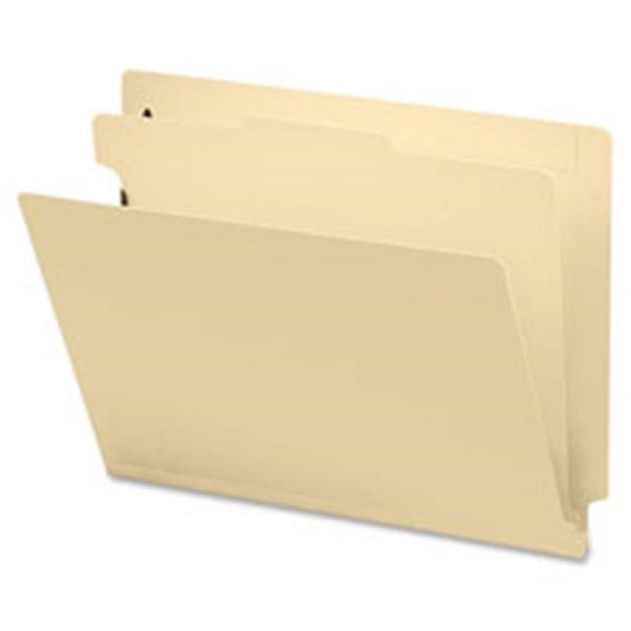End Tab Heavyweight Classification Folders, Manila - 8.5 x 11 in ...