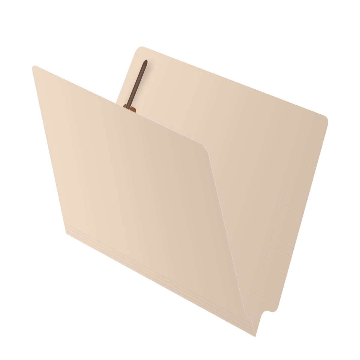 End Tab Wood File Folders with Fasteners for Medical Office Filing ...