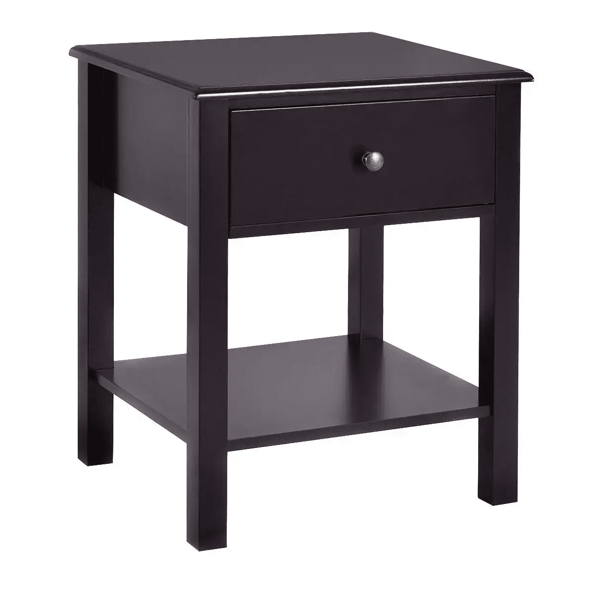 End Table Nightstand Storage Display Furniture Drawer Shelf Beside ...