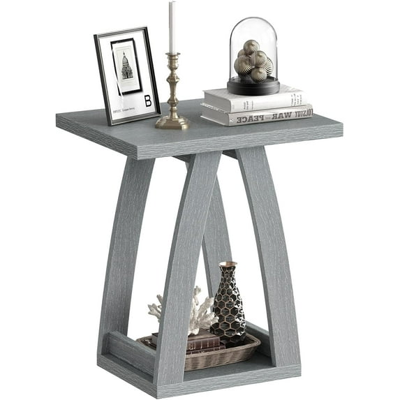 End Table, Side Table, Nightstand, Sofa Side Table with Shelf, Modern ...