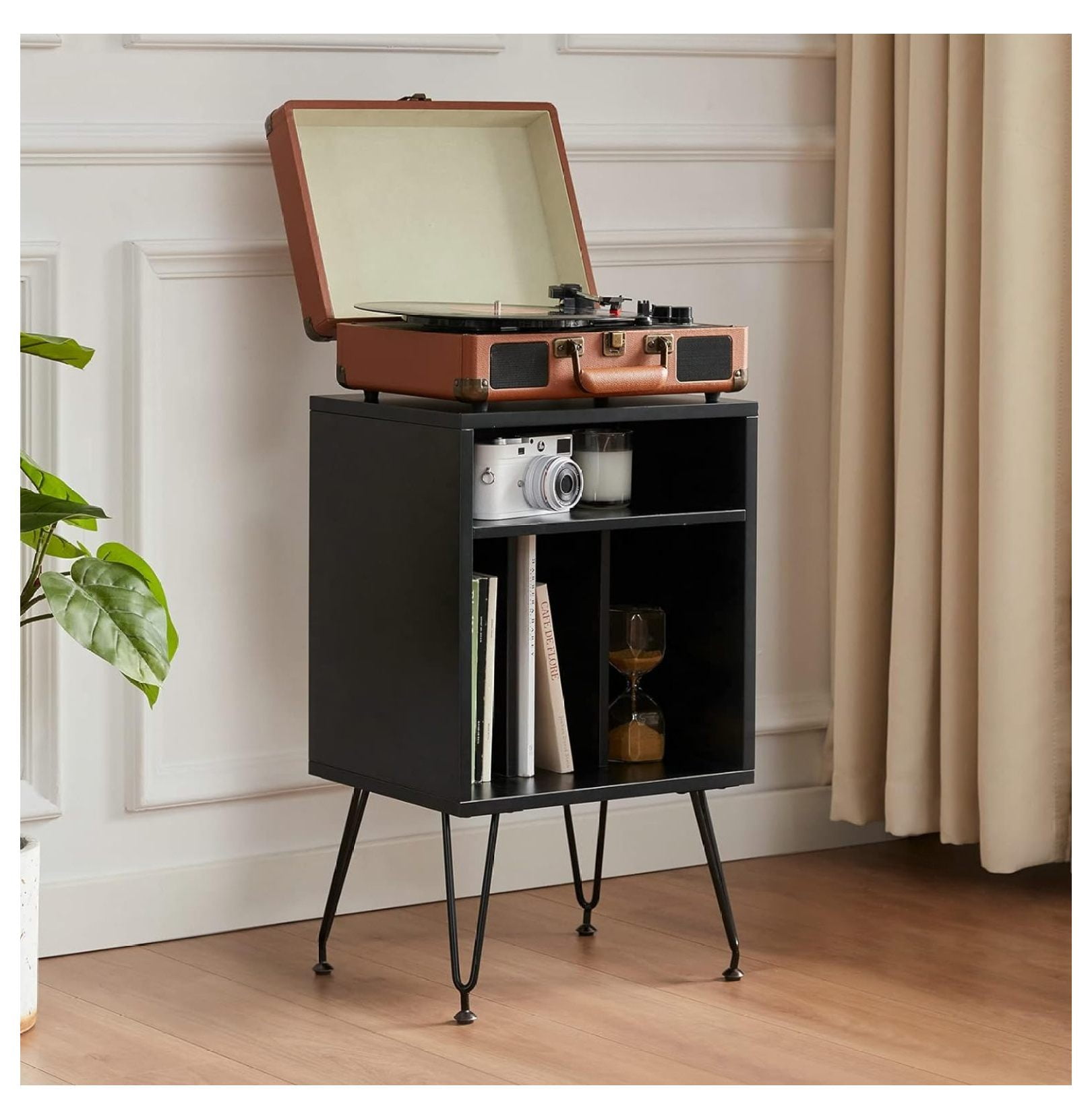 End Table, Side Table with Storage Space, Nightstand for Bedroom, Couch ...