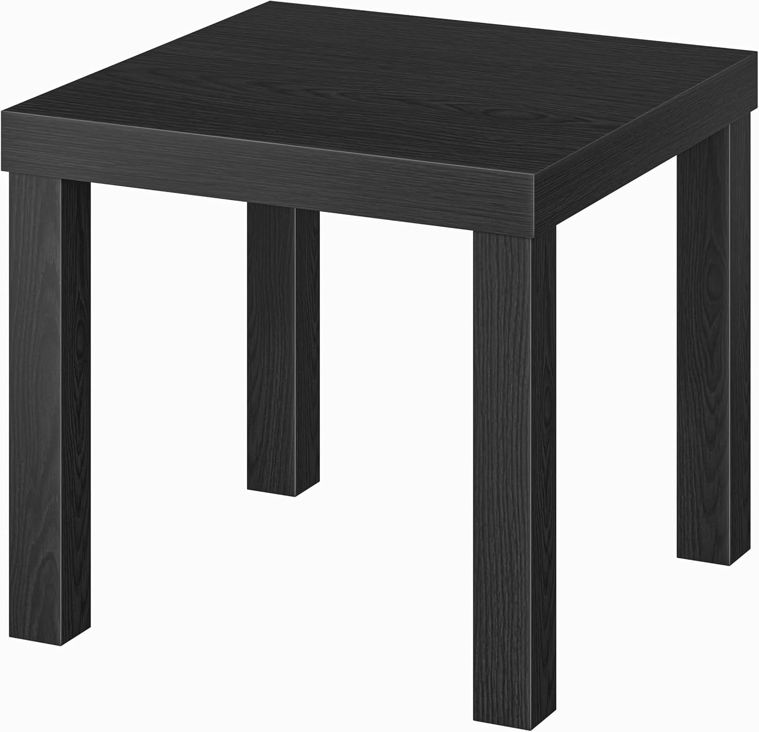 End Table, Small Square Side Table, Modern Coffee Table Wooden Desk for ...