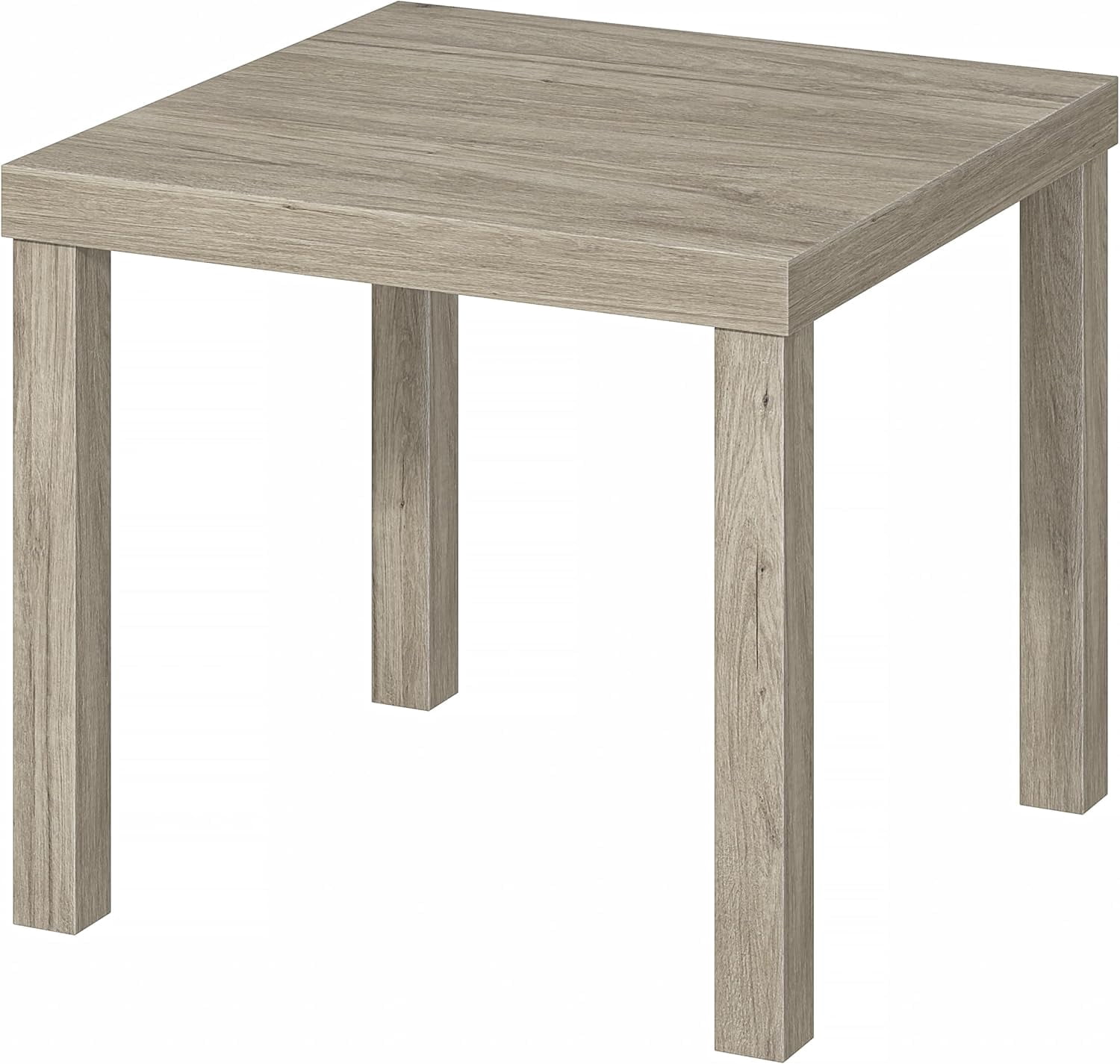 End Table, Small Square Side Table, Modern Coffee Table Wooden Desk for ...