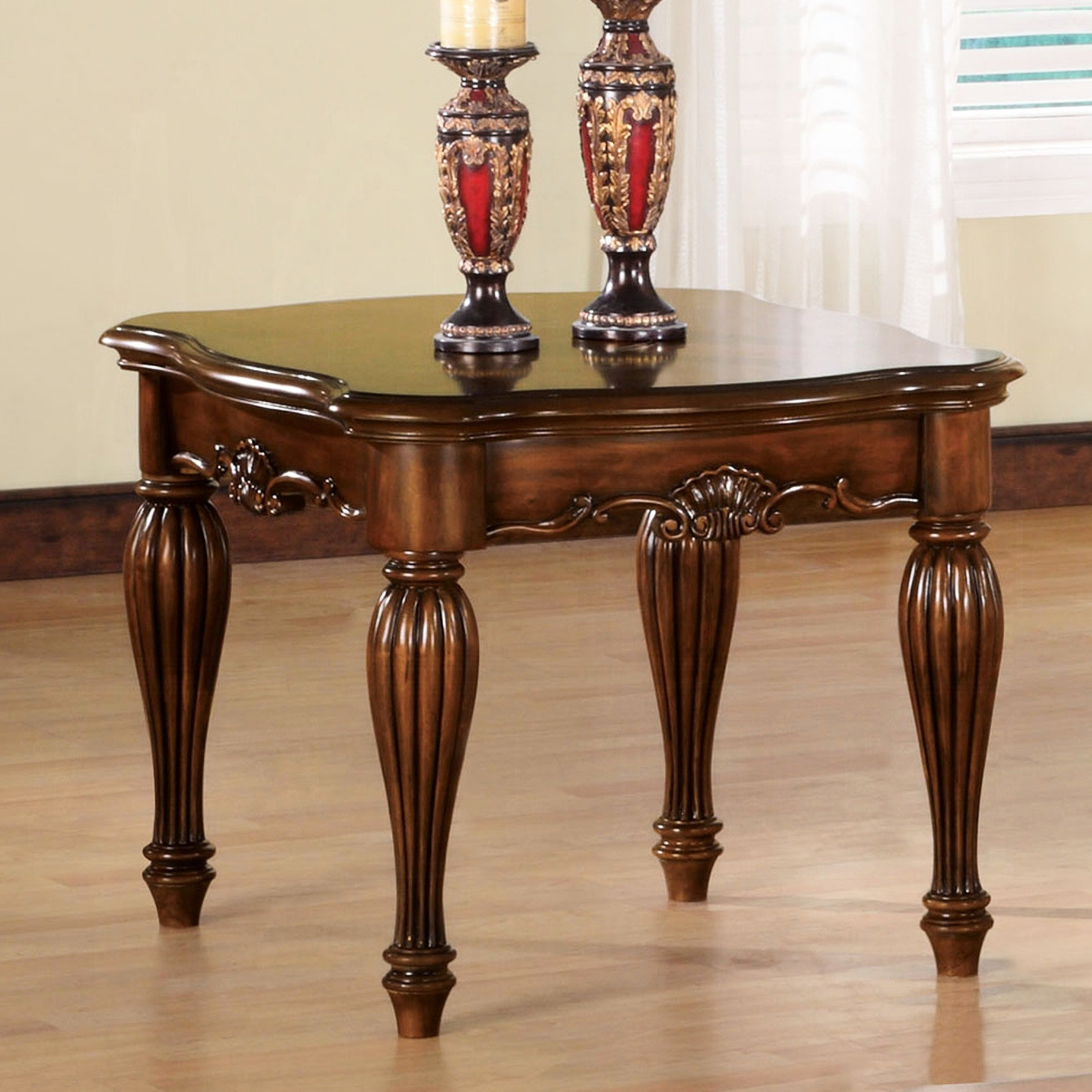End Table for Living Space | Showcases Sophisticated Design | Crafted ...