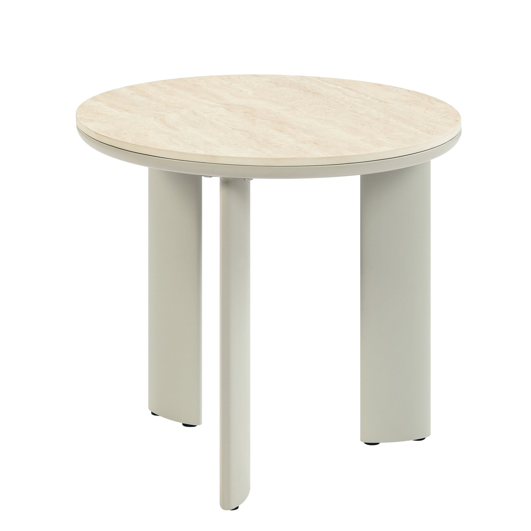 End Table with Ceramic Surface | Enhance Room's Modern Look | Synthetic ...