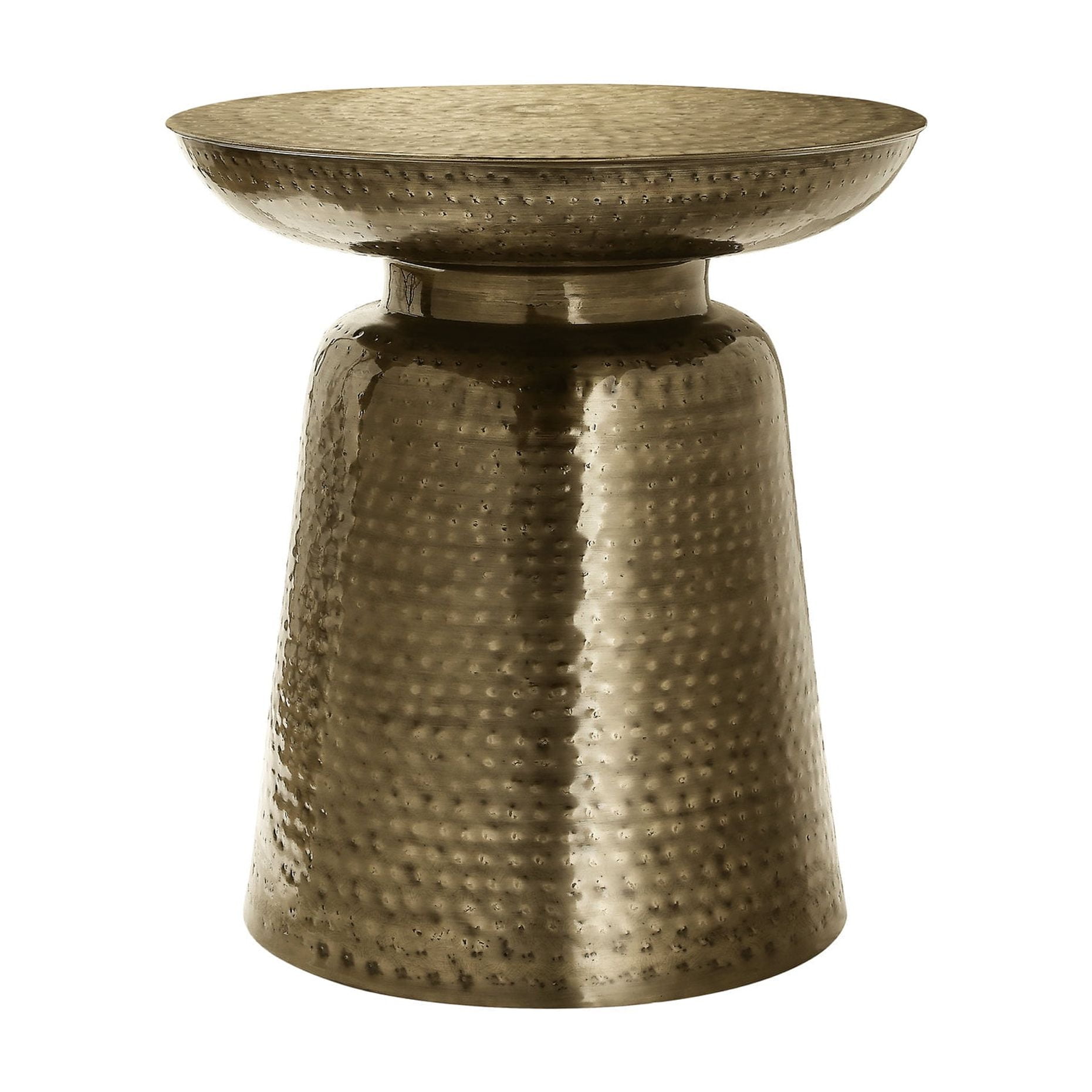 End Table with Style | Perfect for Living Room Setup | Gold Metal ...