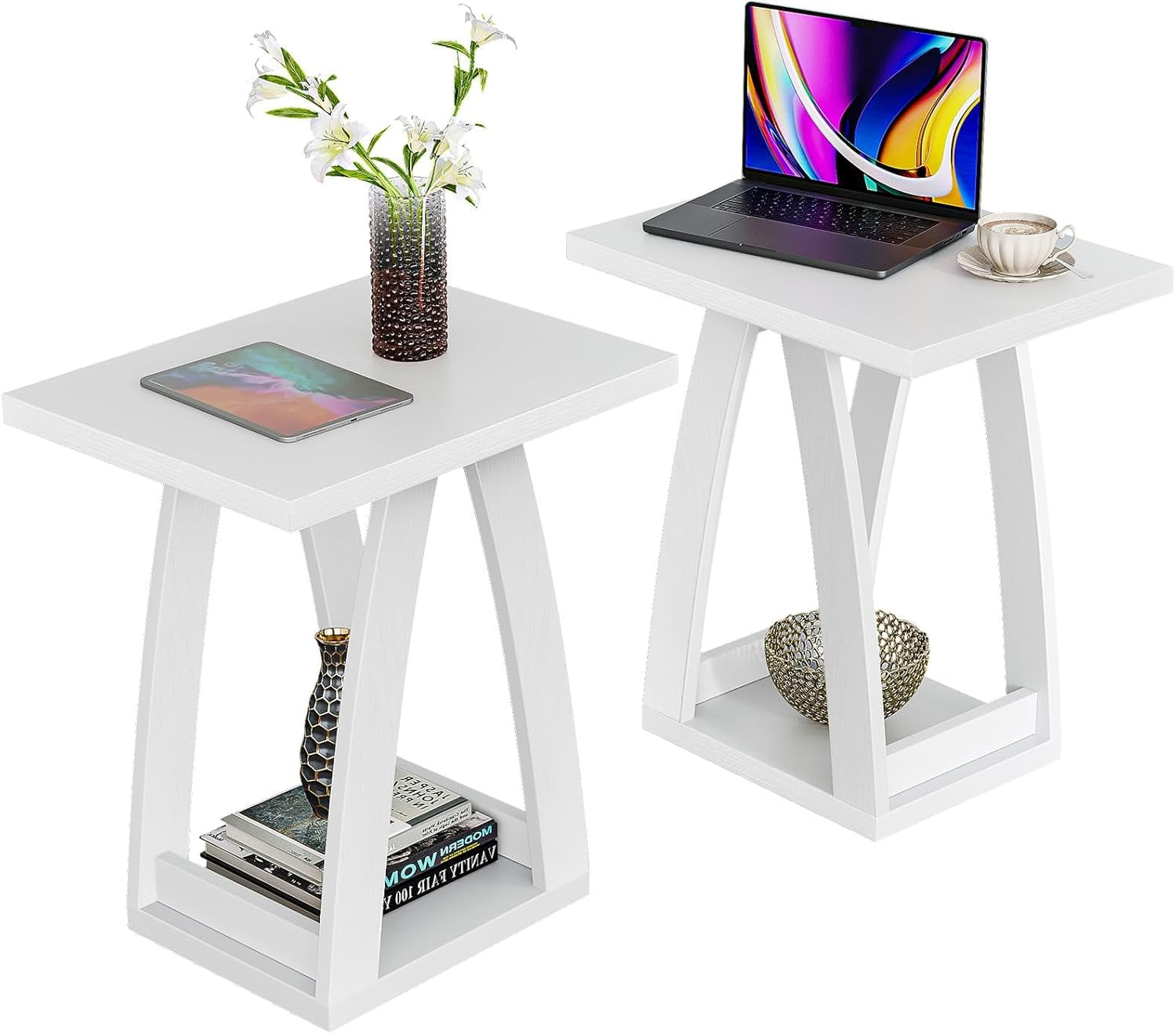 End Tables Living Room Set of 2. Side Tables Living Room. Side Table ...