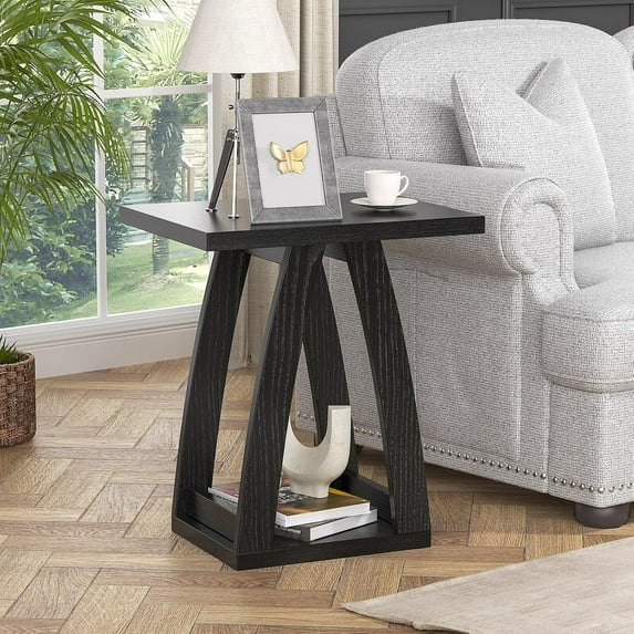 End Tables Living Room, Side Table Beside Sofa, Nightstand for Bedroom ...