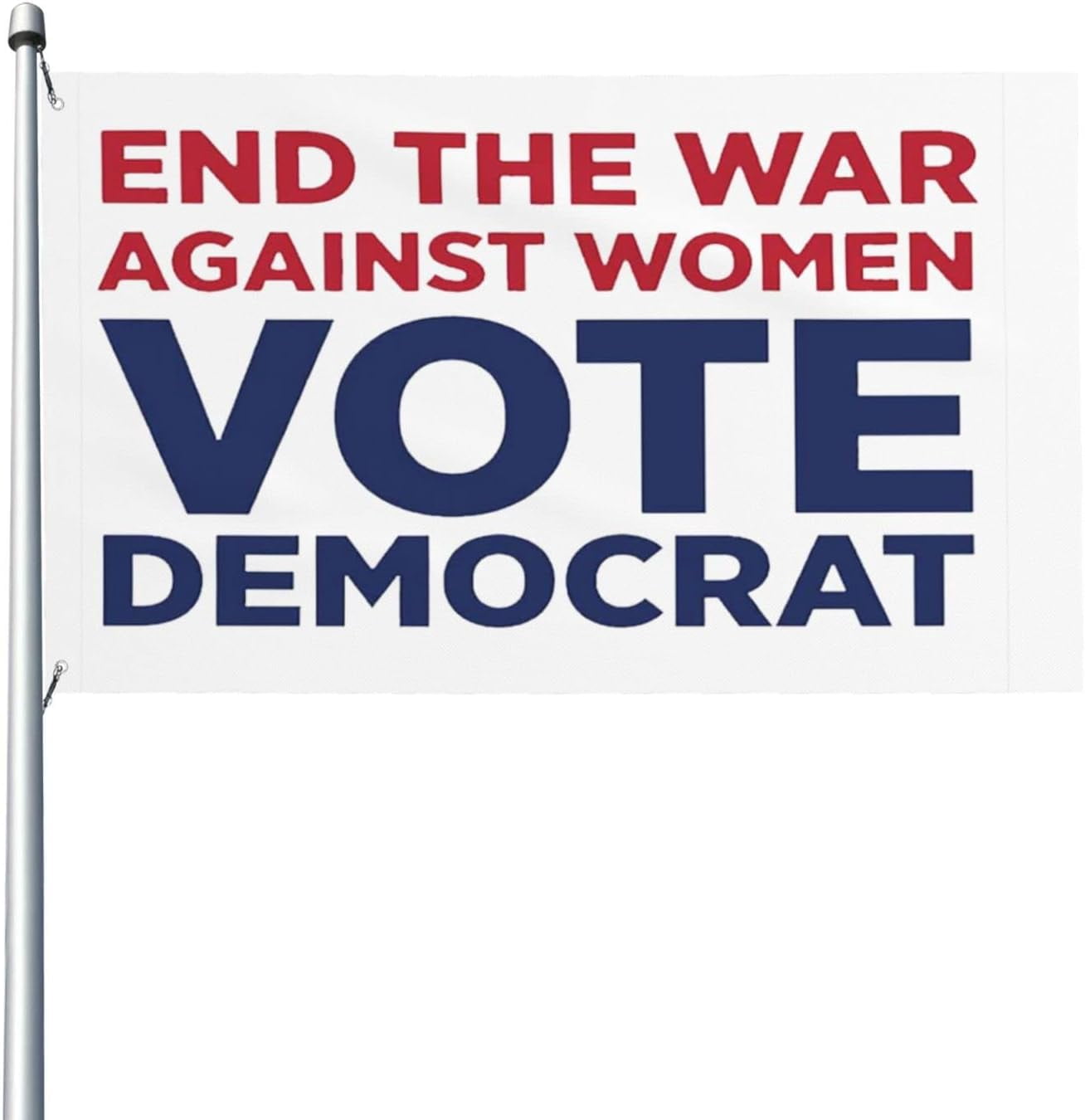 End The War Against Women Vote Democrat Flag Democrat Donkey Election ...