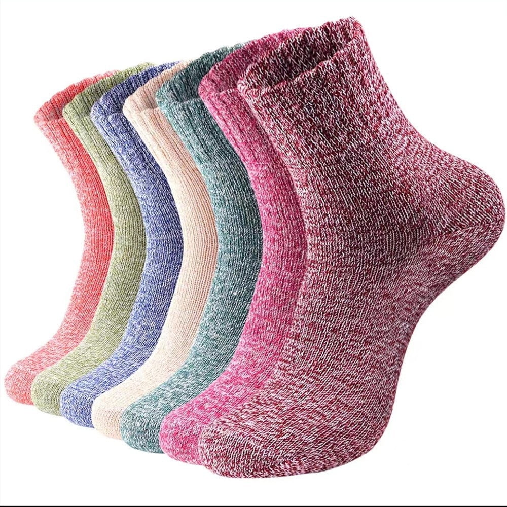 End of Year Clearance! Xunlbb Winter Warm Socks Women's Wool Socks ...