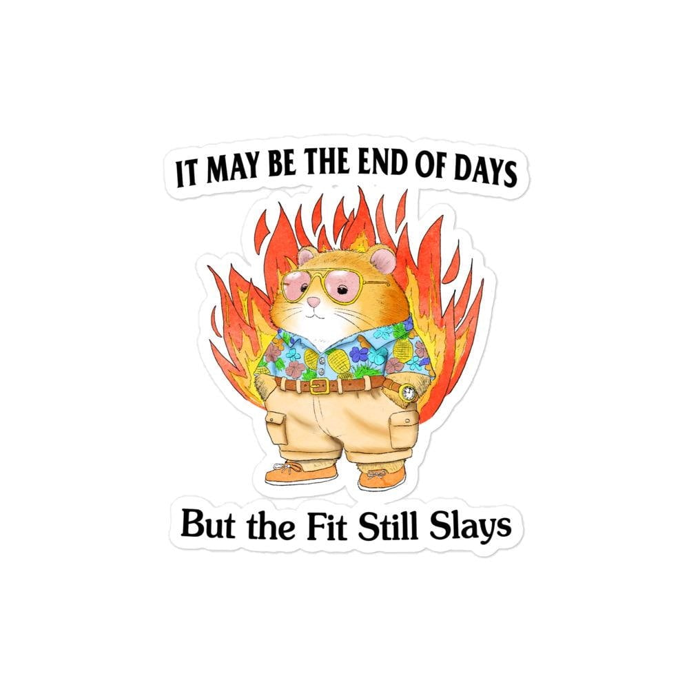 End of Days Slay Bubble-free stickers vinyl decal cute sticker ...