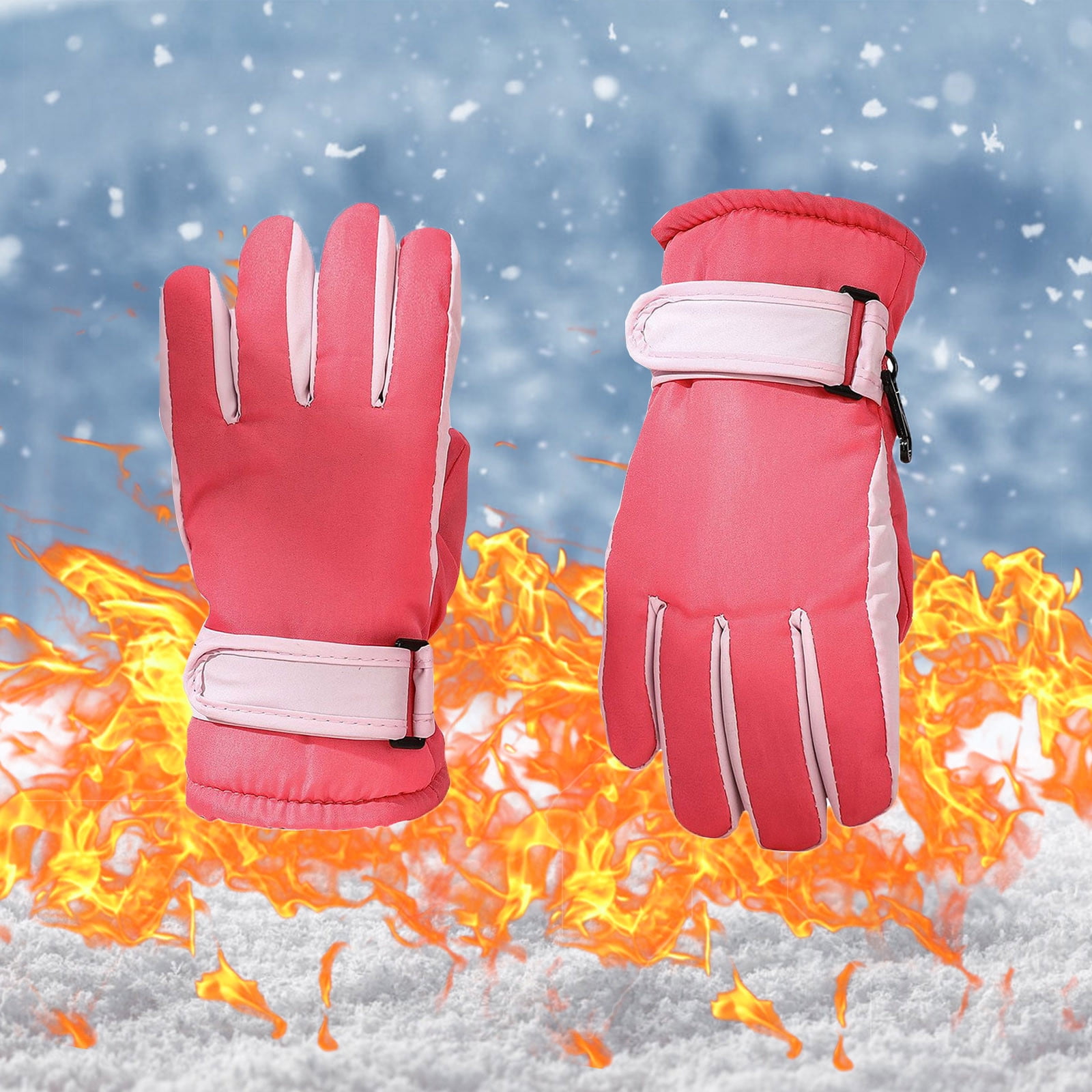 End of Year Clearance! Kids Winter Gloves, New Thickened Wool Winter ...