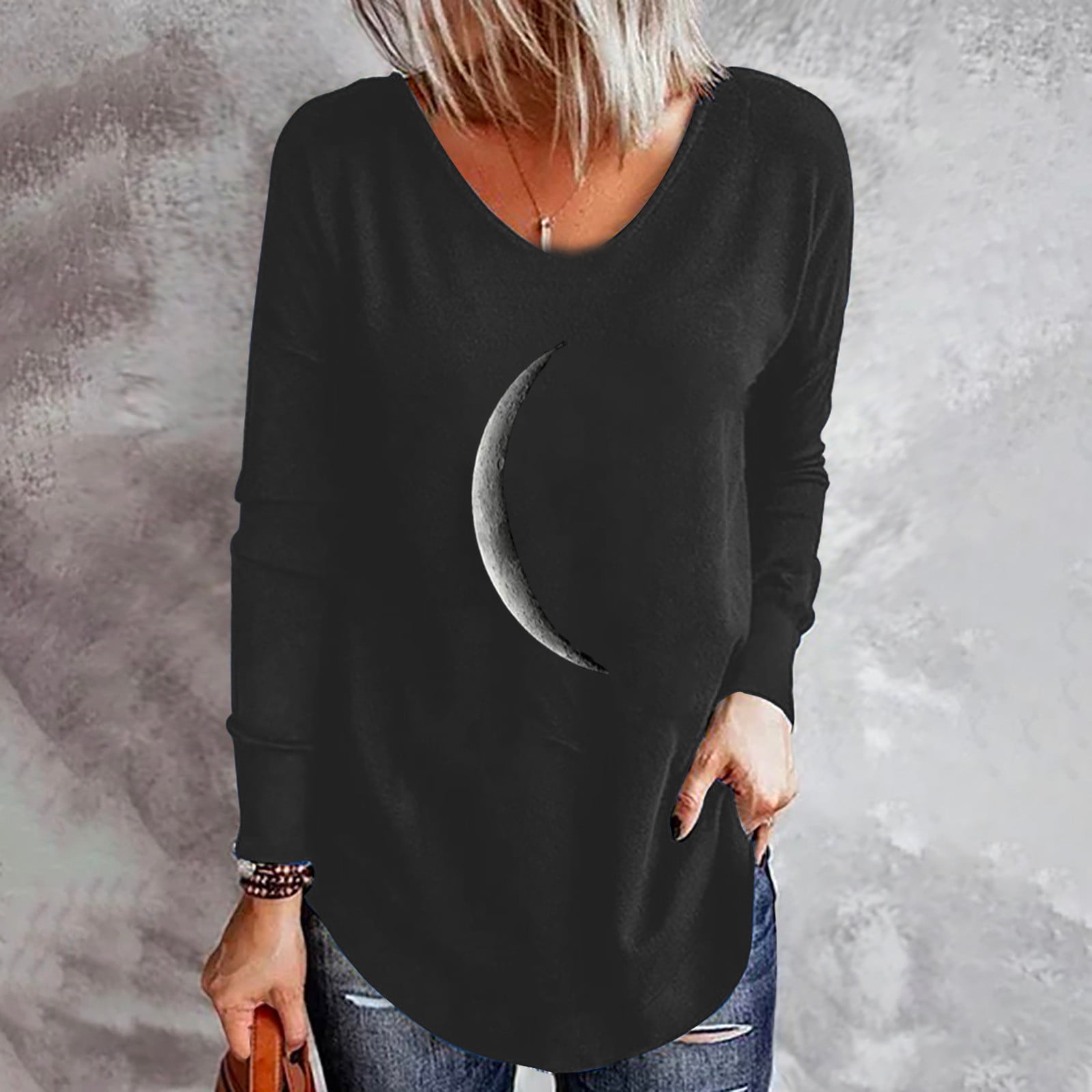 End-of-year Savings! Tejiojio Clearance Women Moon Crop Workout Long ...