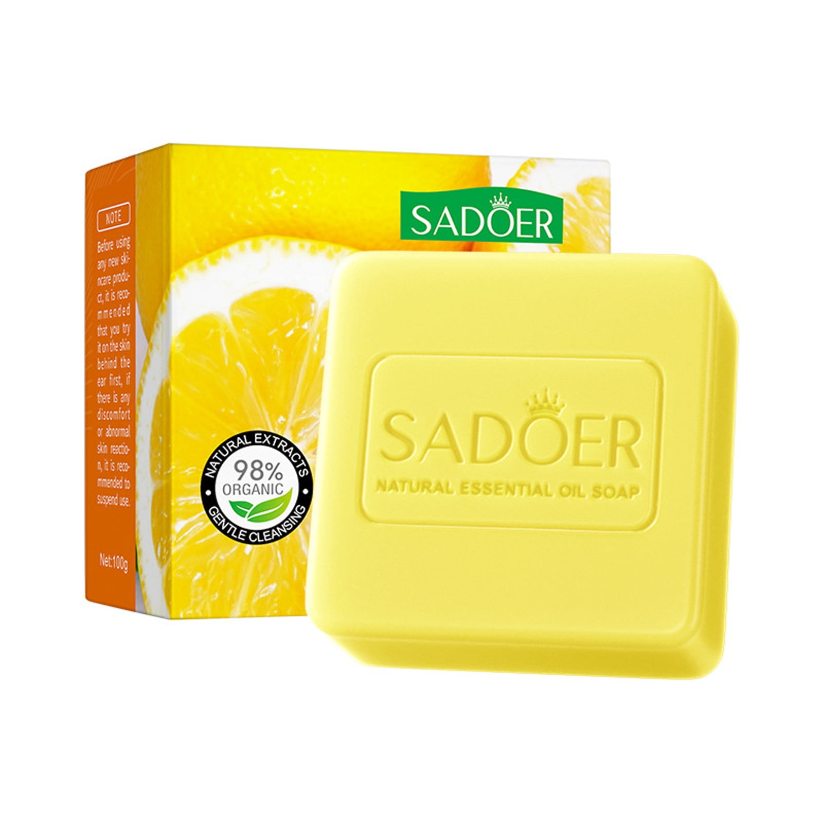 End-of-year savings Natural Lemon Oil Soap Lemon Soap Botanical Extract ...