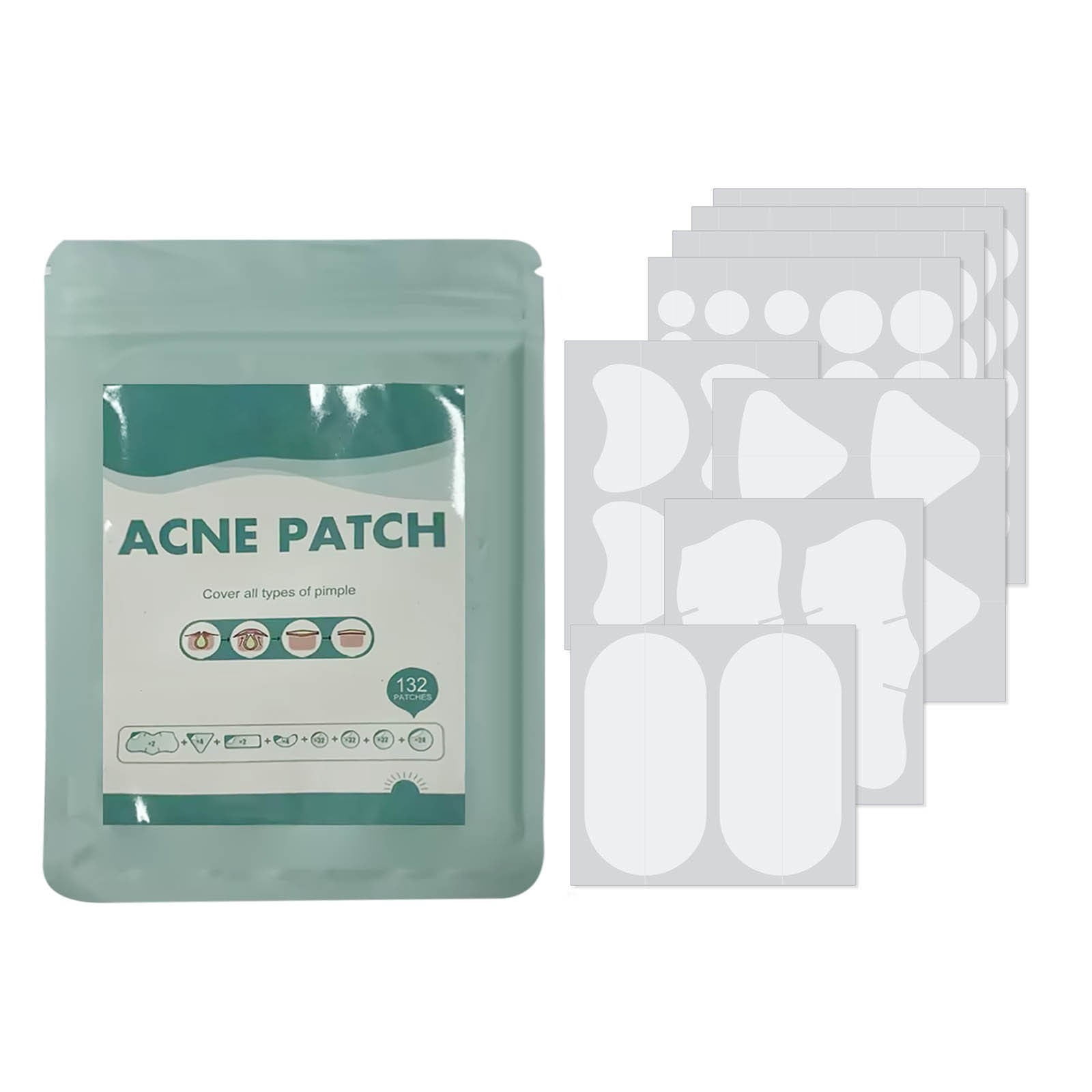 End-of-year savings Pimple Patches 8 Sizes 102 Patches For Large Zit ...