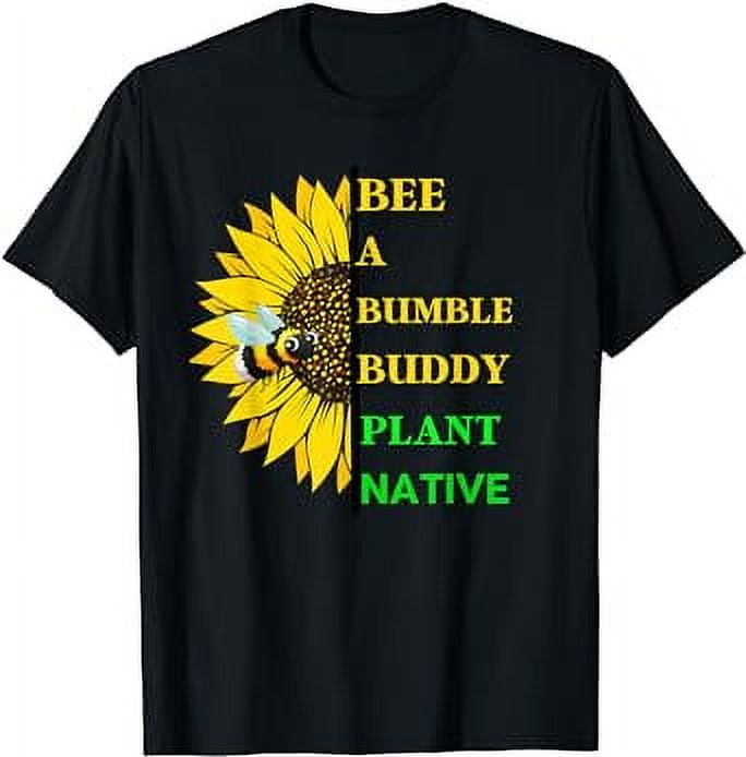 Endangered Bumble Bee Plant Milkweed. Save Its Habitat T-Shirt ...