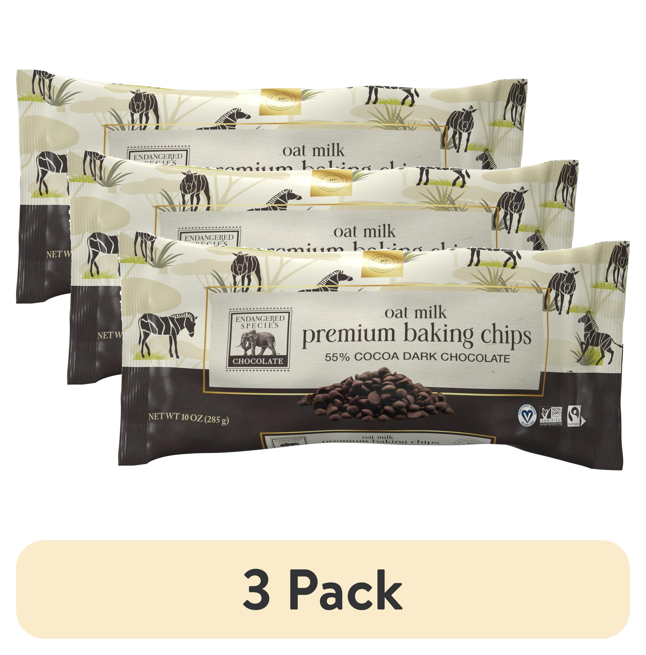 (3 pack) Endangered Species 10oz Chocolate Premium Oat Milk Baking ...