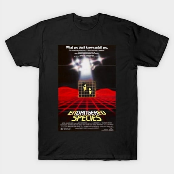 Endangered Species 1982 Vintage Sci-Fi Horror Movie Design, H49541 ...