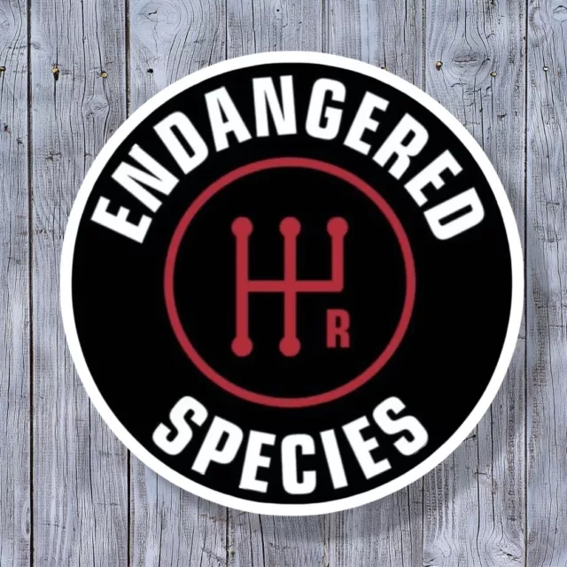 Endangered Species Manual Car Vinyl Sticker Laptop Sticker Water Bottle ...