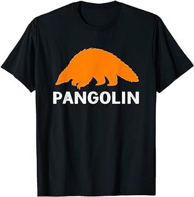 Endangered Species Silhouette Pangolin T-Shirt - Walmart.com