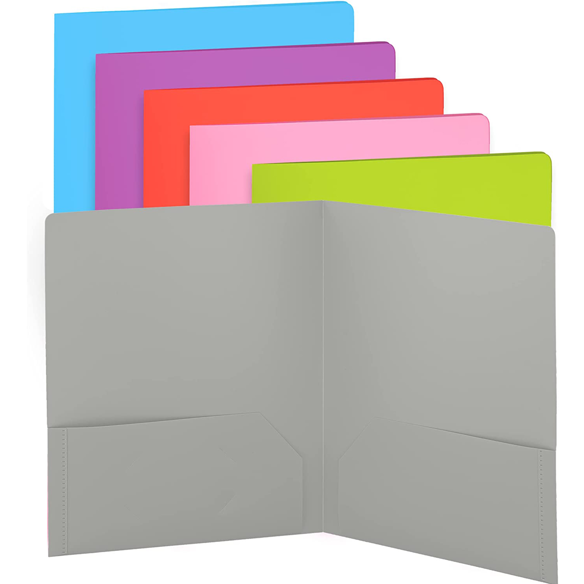 Enday Folders with Pockets 2 Pocket Portfolio Folder for School and ...