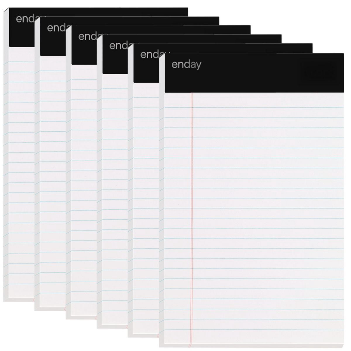 Enday Jr. Perforated Edge Legal Ruled Universal 50 Sheets Letter ...