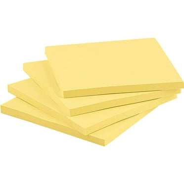Highland 6549 Self-Stick Notes, 3 X 3, Yellow (100-Sheet, 12/Pack ...
